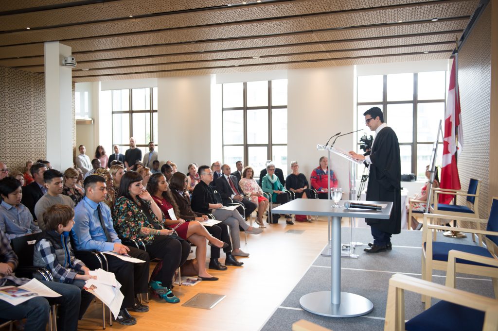 Centre celebrates 40 new Canadians - Global Centre for Pluralism